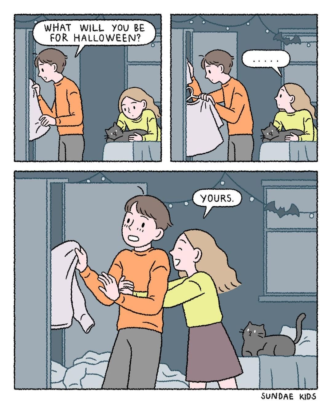 30 Couple Life Comics From 'Sundae Kids' That Are Truly Relatable