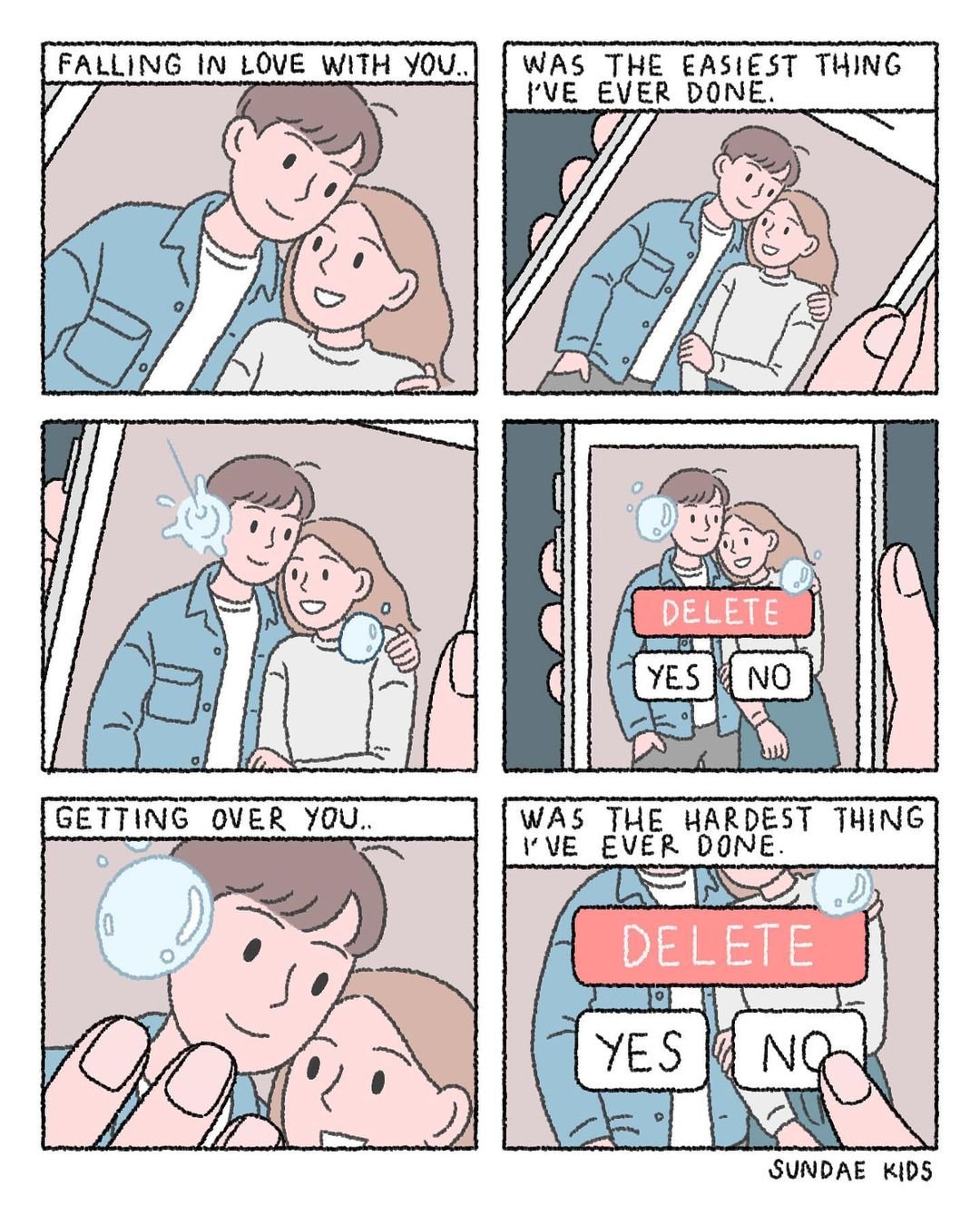 30 Couple Life Comics From 'Sundae Kids' That Are Truly Relatable
